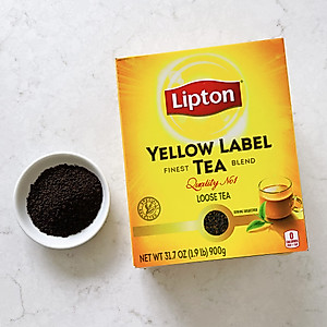 Lipton Yellow Label Tea International Blend 31.74oz (Pack of 4)