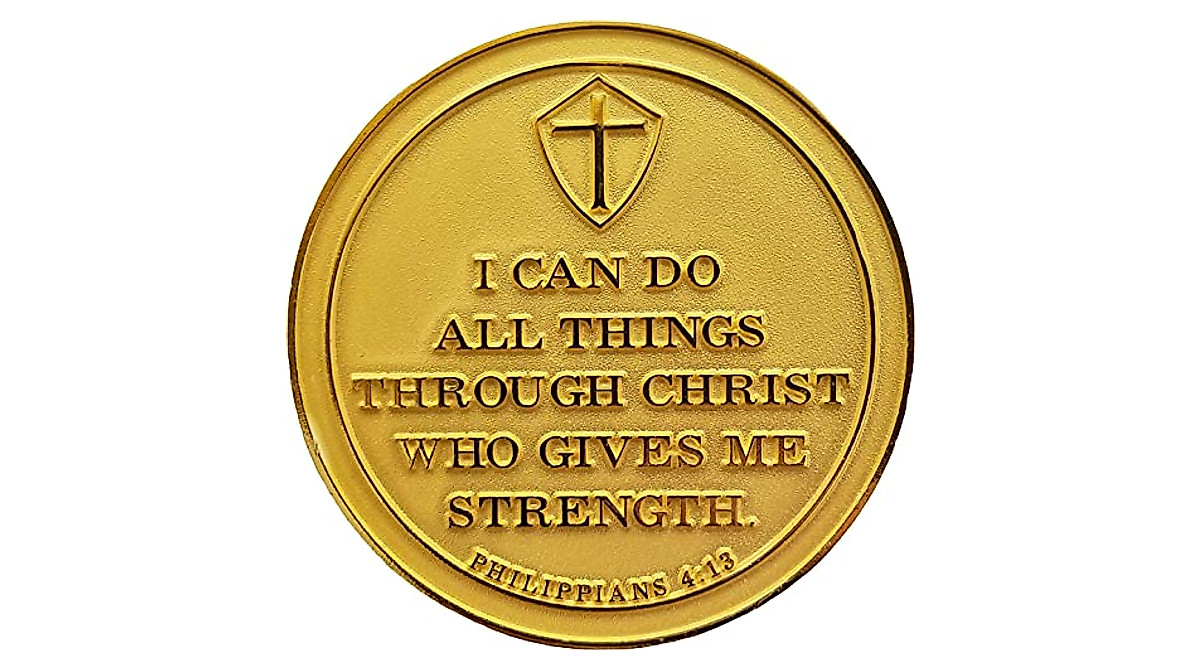 Purity Coin Gift for Girls & Women - Gold Plated