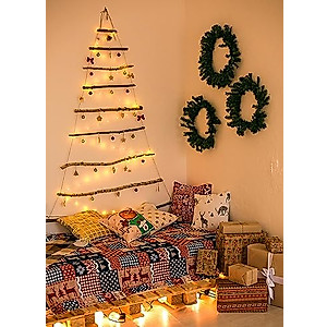 Brightown 12 Pack Led Fairy Lights Battery Operated String Lights Waterproof Silver Wire 7 Feet 20 Led Firefly Starry Moon Lights for DIY Wedding Party Bedroom Patio Christmas (12 Pack, Warm White)