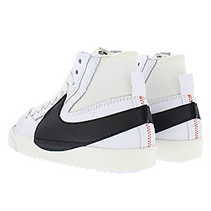 Nike Blazer Mid '77 Jumbo Unisex Shoes Size 9, Color: White/Black/Pearl White