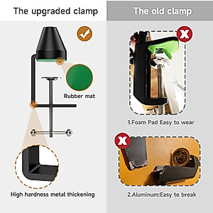 WIBOND Razer Seiren Mini Boom Arm with Mic Foam Cover - Mic Suspension Mic Stand and Windscreen with 2 pcs Cable Sleeve Compatible with Razer Seiren Mini Streaming Microphone