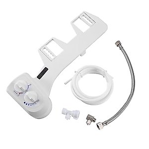 Smart Toilet Bidet Self Cleanup Single Nozzle Hot Cold Water Spray Non Electric Bidet Bathroom Toilet Seat