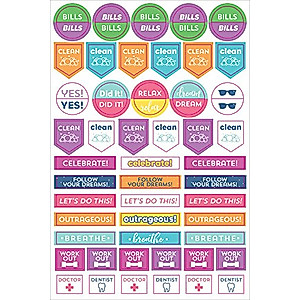 Peter Pauper Press Essentials Weekly Planner Stickers (Set Of 575 Stickers)