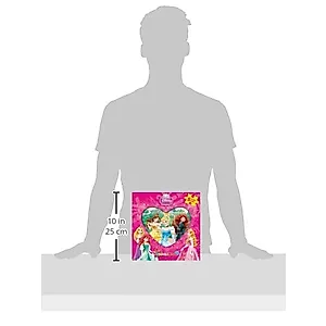 Disney Princess My First Puzzle Book - Jigsaw Puzzles for kids, 10-page board book, 5 puzzles to enjoy