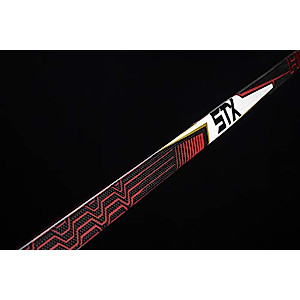 STX unisex adult X92 Ice Hockey Stick, Black/Red, Senior US