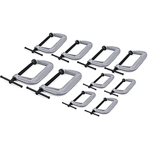 Wilton 140 Series 10-Piece C-Clamp Kit (11117)