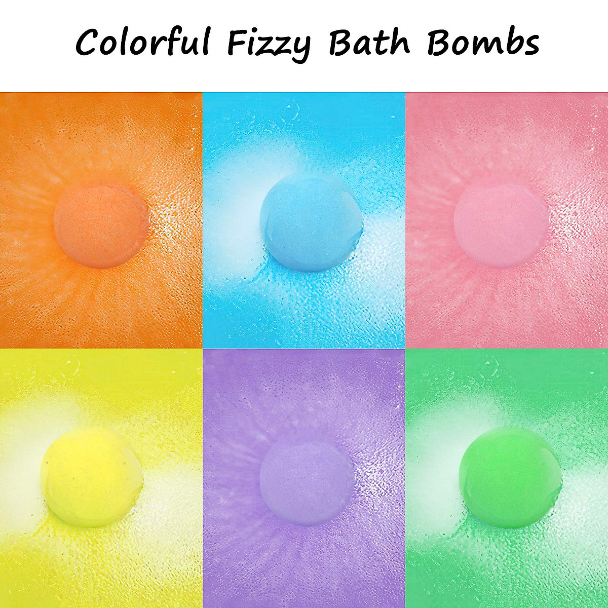 36 Organic Bath Bombs Gift Set, Natural Mini Handmade Bath Bombs for Women, Girls, Men, Kids Safe Bubble Bath Bomb, Rich Essential Oils Spa Bath Fizzies for Moisturizing Dry Skin, Relaxing Scents