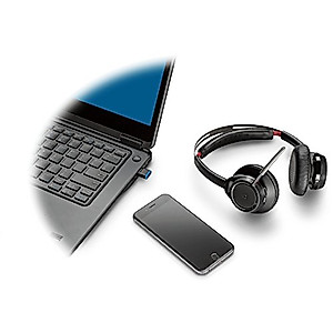 Plantronics Voyager Focus UC Stereo Bluetooth Headset with Active Noise Canceling (ANC)