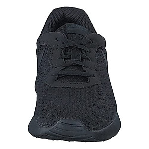 Nike Men's Tanjun Sneakers, Breathable Textile Uppers and Comfortable Lightweight Cushioning, Black/Black-anthracite, 11