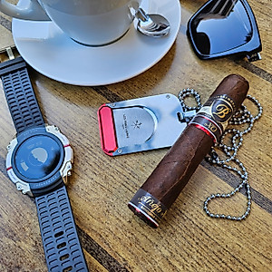 LES FINES LAMES - LE TAG CUTTER T135 Red, Black/Stainless Steel