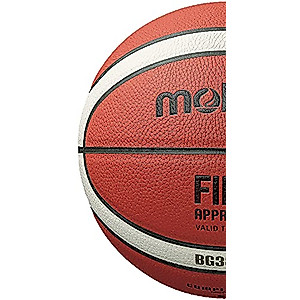 Molten BG3800 Series, Indoor/Outdoor Basketball, FIBA Approved, Size 6, Model:B6G3800