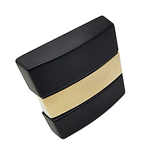 2 pcs Folding Wall Hooks Towel Hanger Coat Clothing Holder for Bathroom Bedroom (Black&Gold)