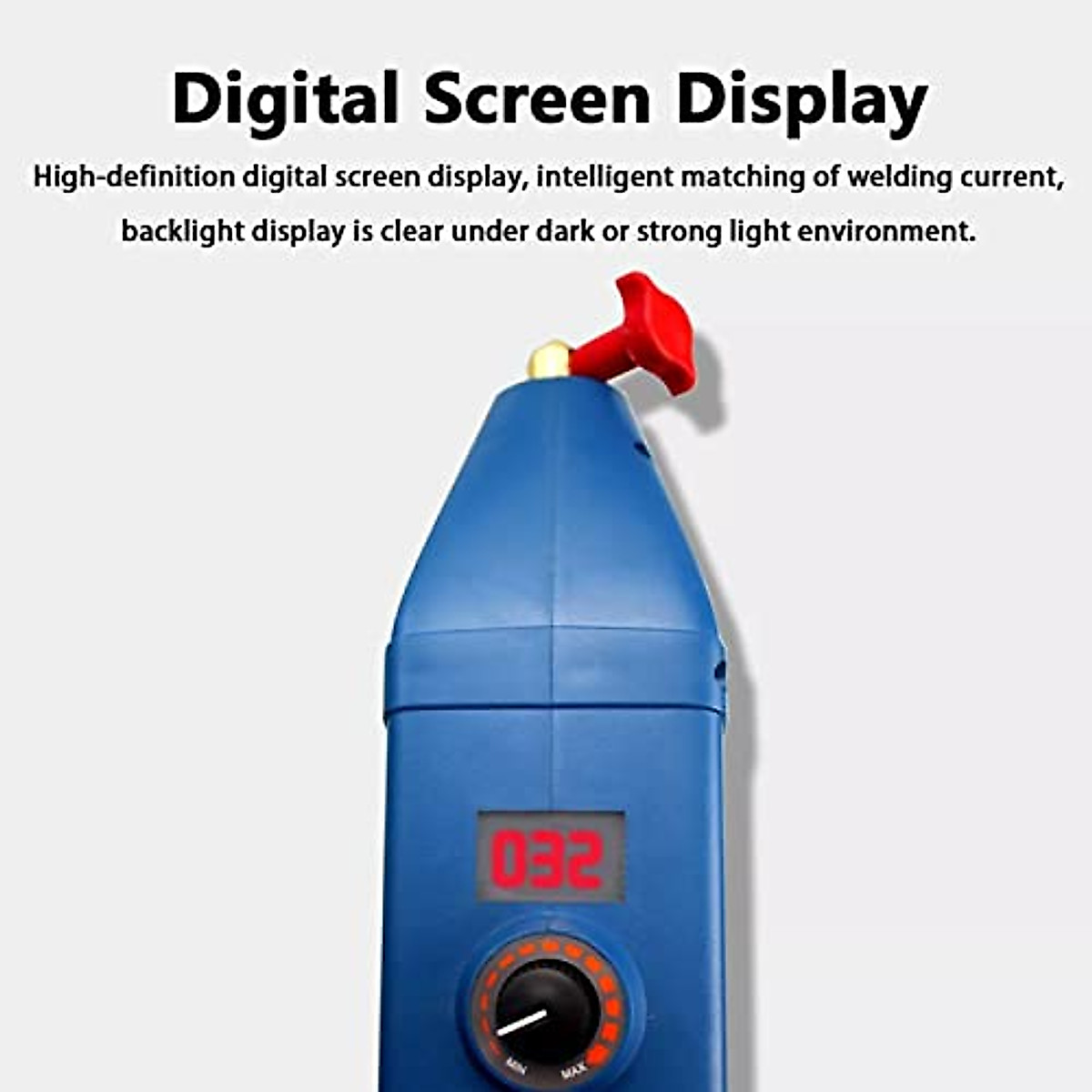 Portable ARC Welder, 110V/220V Handheld Welder Gun, 250 Amp IGBT LCD Digital Display, Welding Machine With Welding Gloves, Welding Helmet, Welding Brush, Welding Ground Wire, Welding Rod 2 220V