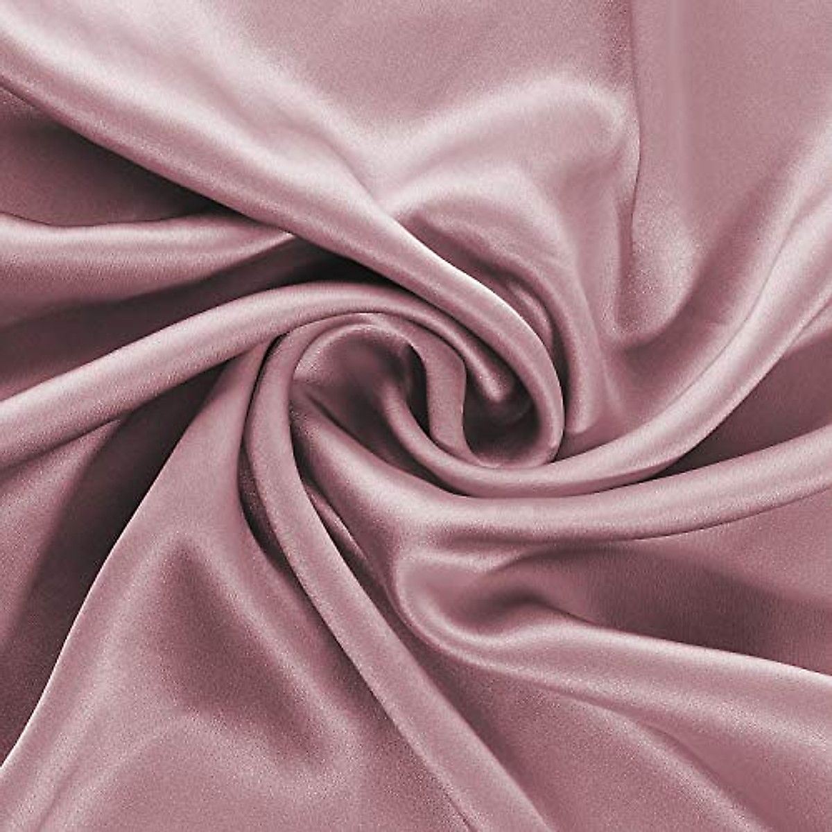 Silk Pillowcase for Hair and Skin with Hidden Zipper, Ravmix Both Sides 21Momme Mulberry Silk Cooling Pillow Case Standard Size 20×26inches, 1PCS, Dark Pink