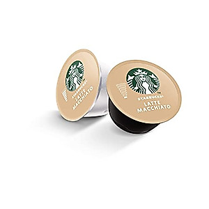 Dolce Gusto Starbucks Coffee, Latte Macchiato, (Packaging May Vary) 12 Count, Pack of 3