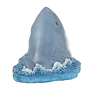 Penn-Plax Jaws Officially Licensed Aquarium Decoration – Air Tank Strike – Safe for Freshwater and Saltwater Fish Tanks – Medium