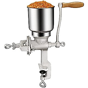 Premium Quality Cast Iron Corn Grinder For Wheat Grains Or Use As A Nut Mill