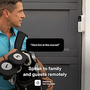 myQ Smart Garage Door Video Keypad with Wide-Angle Camera,Customizable PIN Codes,and Smartphone Control–Take Charge of Your Garage Access Works with Chamberlain, LiftMaster and Craftsman openers,White