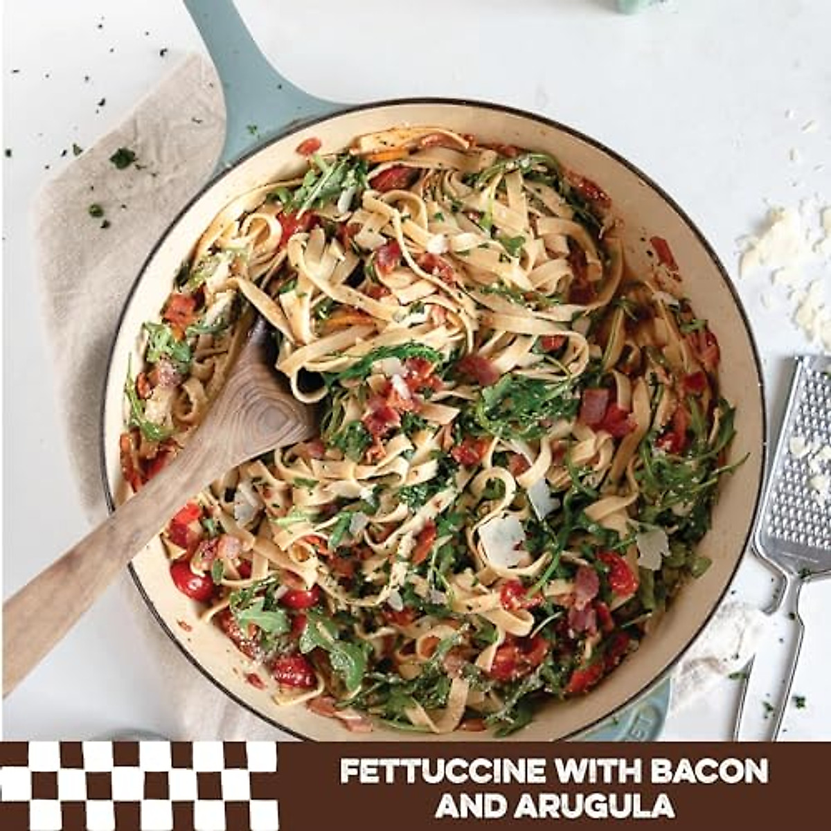 Al Dente, Carba-Nada Variety 2 Pack, Lower Carb, Egg Fettuccine & Roasted Garlic Fettuccine, Non-GMO, Homemade Taste & Texture, High Protein