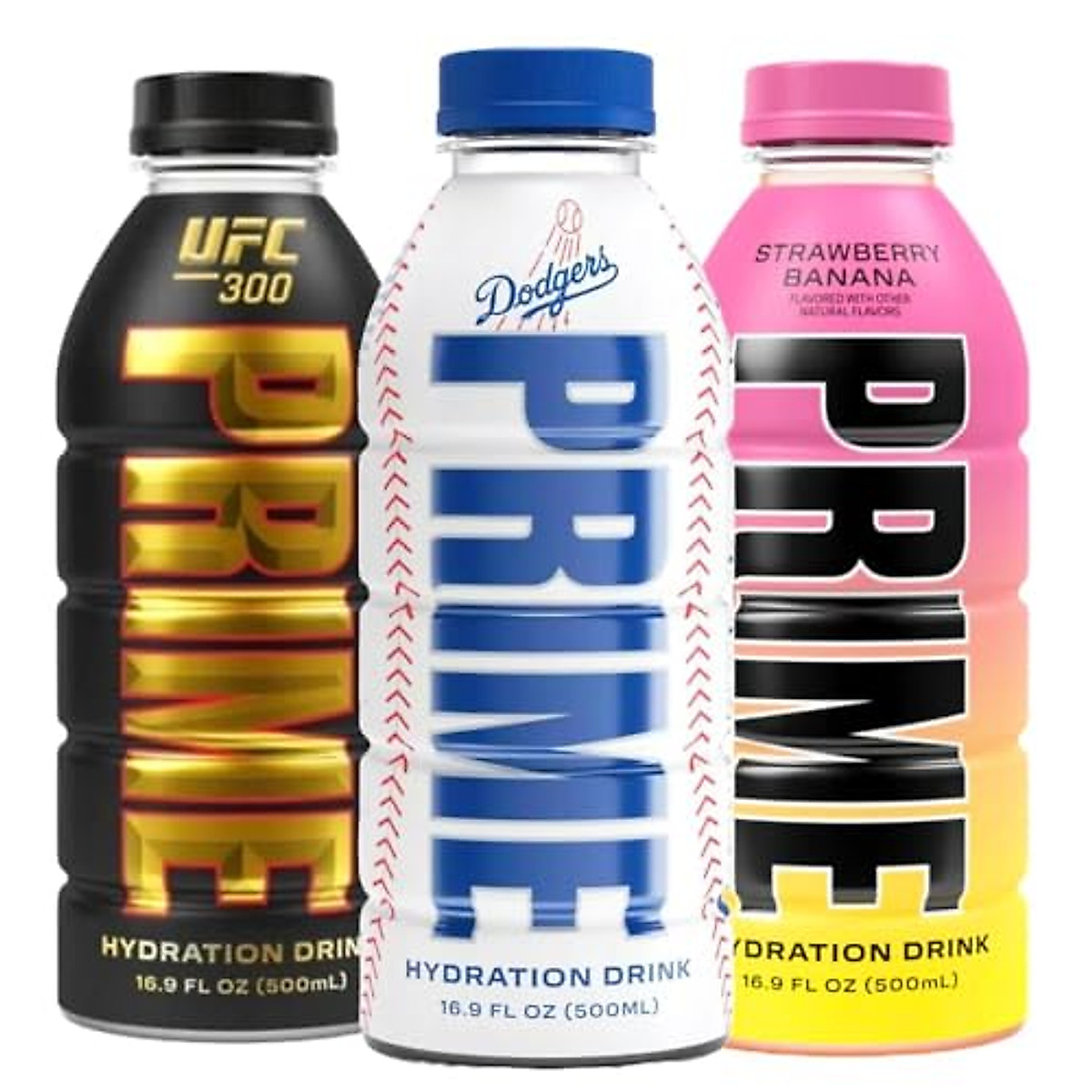 Prime Dodgers Pack of 12 Limited Edition | Sports Drinks | Electrolyte Enhanced for Ultimate Hydration | 250mg BCAAs | B Vitamins | Antioxidants | 2g Of Sugar | 16.9 Fluid Ounce