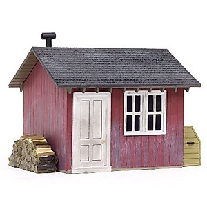 Woodland Scenics WOOBR5857 O Built-Up Work Shed