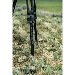 BOG FieldPod Magnum Hunting Rest with Ultra-Stable Dual Frame Construction, Bubble Level, Spiked All-Terrain Feet, Non-Marring Hands-Free Gun Rest, and Tension Knobs for Hunting, Shooting, and Outdoor