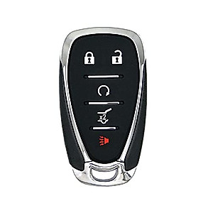 1x New Replacement Keyless Key Fob Compatible with & Fit For Select Chevrolet Vehicles HYQ4EA 433 MHz