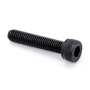 25 Pcs M6-1 x 40mm Socket Head Cap Screws, 12.9 Grade Alloy Steel, Black Oxide Finish, DIN 912, Full Thread, Hex Drive Socket Cap Bolts for Automotive, CNC, Industrial