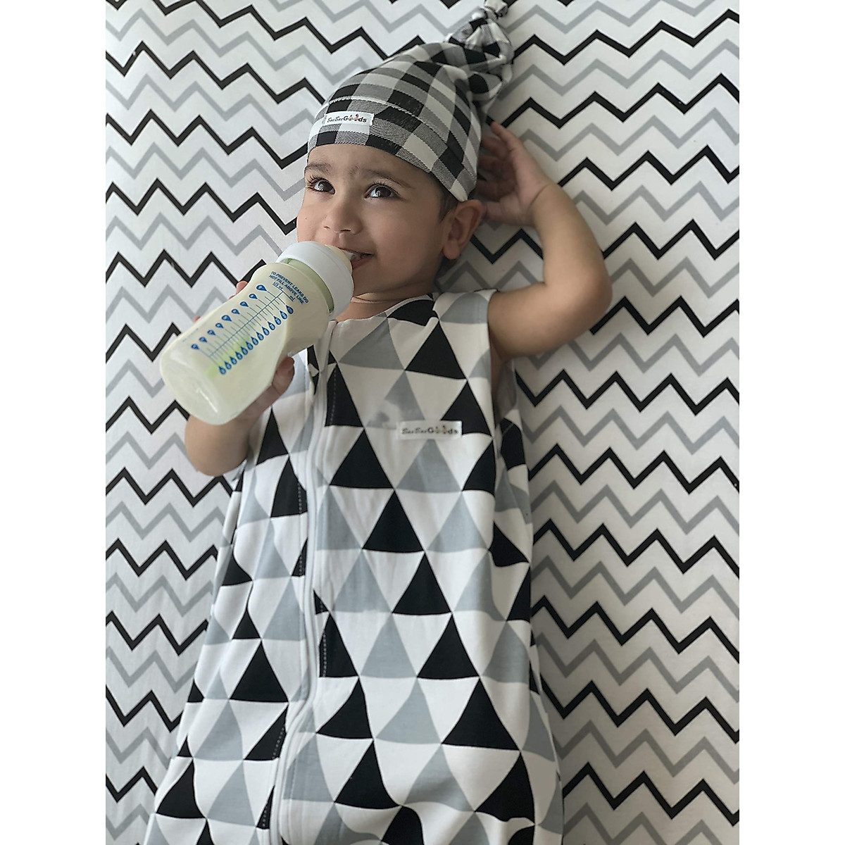 Baby Sleeping Bag Sack – Infant Sleeping Bags 18-24 Months – 3 Pack - Cotton Wearable Blanket Baby Sleep Bag – Unisex Zip Up Baby Bag for Sleeping for Boys & Girls – Breathable Bag Sleepers for Babies