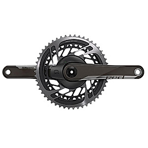 SRAM RED AXS Power Meter Crankset - 175mm, 12-Speed, 48/35t, Direct Mount, DUB Spindle Interface, Natural Carbon, D1