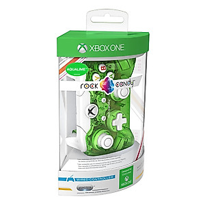 PDP Rock Candy Wired Controller - Aqualime
