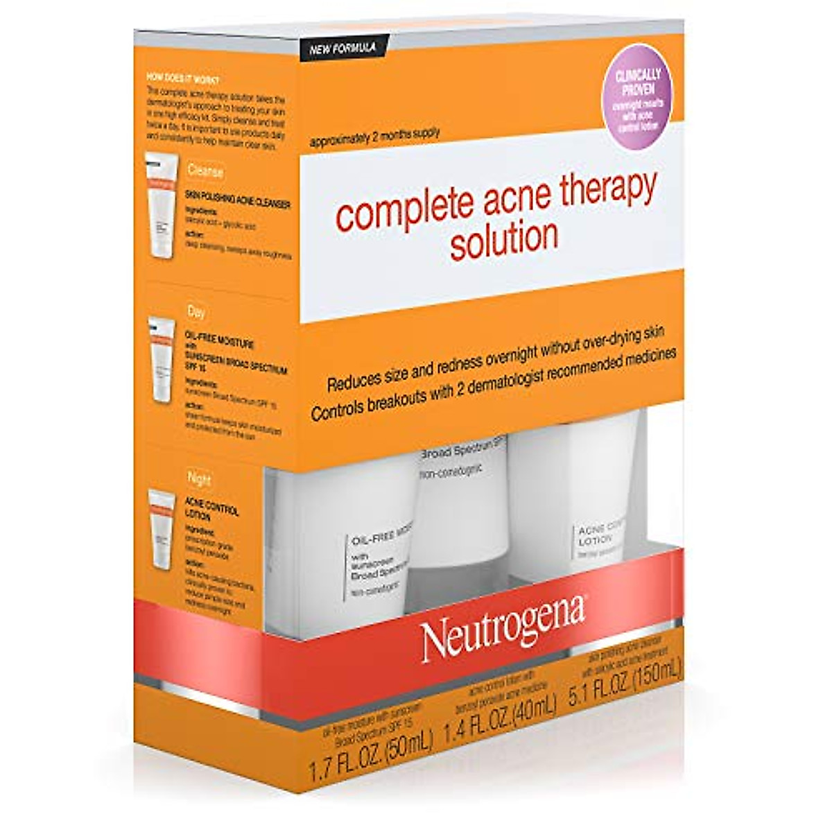 Neutrogena Complete Acne Therapy System