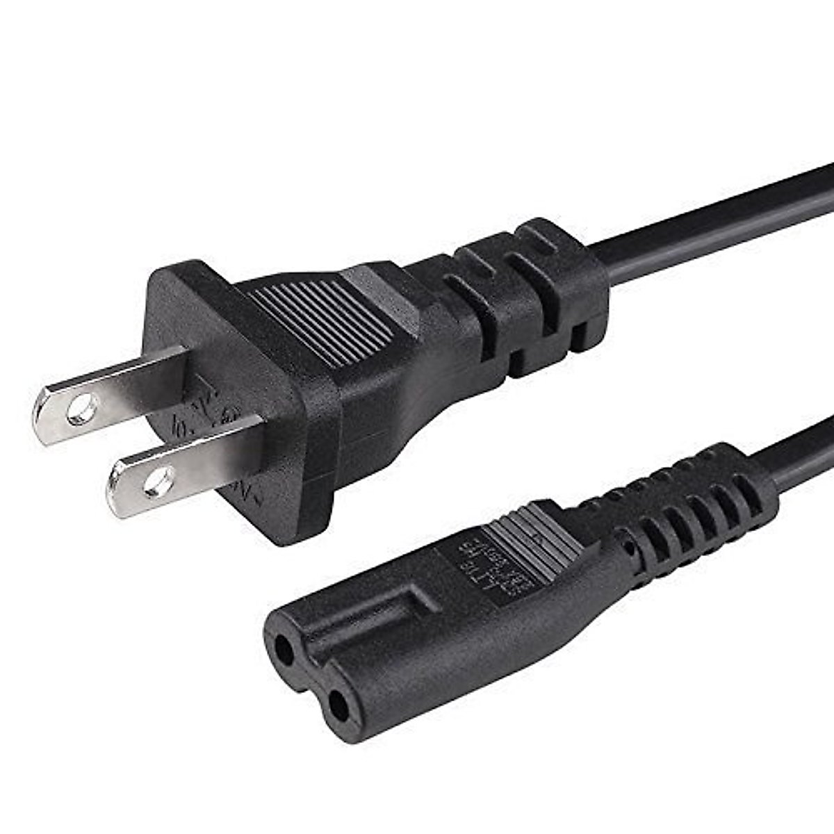 Omnihil AC Power Cord Compatible with Mini Wireless Projector, CiBest Android 4.4 Smart Pico WiFi LCD LED Projector 1200 Lumens Bluetooth Compatible with Home Theater Cinema Video Games