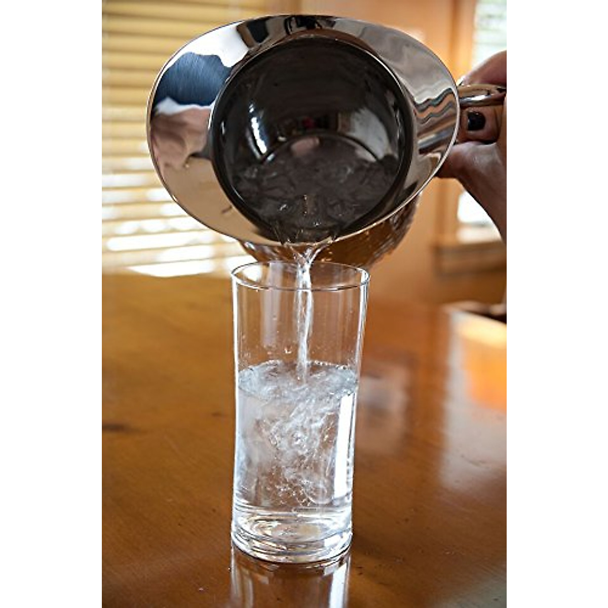 NUCU Serving, Bell Pitcher, Stainless Steel