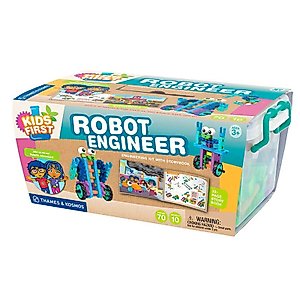 Thames & Kosmos Kids First Robot Engineer Kit and Storybook
