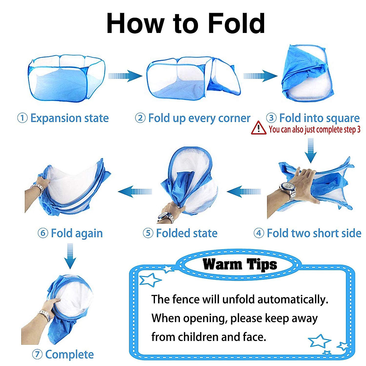 RYPET Guinea Pig Playpen - Breathable & Transparent Pet Playpen Pop Open Outdoor/Indoor Exercise Fence, Portable Yard Fence for Guinea Pig, Rabbits, Hamster, Chinchillas and Hedgehogs