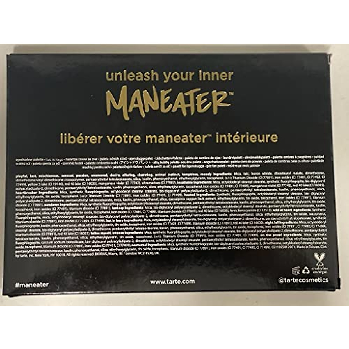 Tarte Maneater After Dark Palette