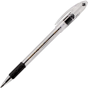 Pentel RSVP medium point pens - ballpoint - 1.0mm - 12 Pack Of 6 Blue And 6 Black Ink Pens