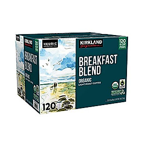 Kirkland Signature Coffee Single Serve K-Cup (Breakfast Blend, 240 K-Cups)