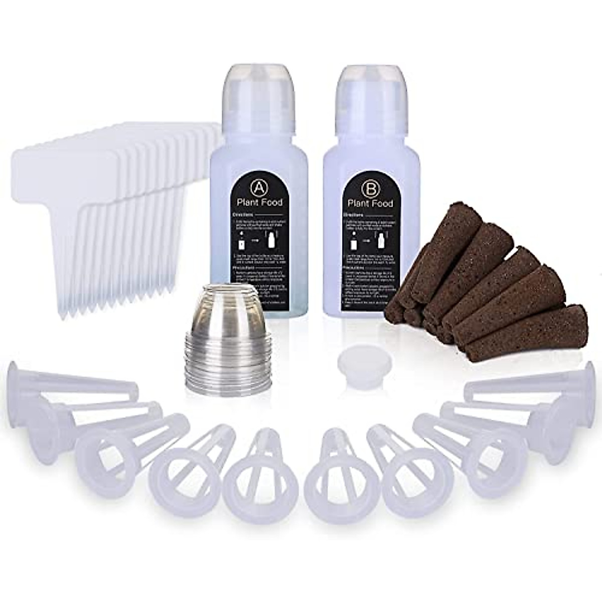 Ahopegarden Seed Pod Kit for Indoor Garden Hydroponic Growing System - Including 51 Pieces Accessories