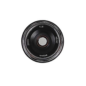 Fotga 25mm F1.8 Manual APS-C Fixed Lens for Canon EOS Mirrorless Camera EOS-M EOS M2 M3 M5 M6 II M10 M100 M50