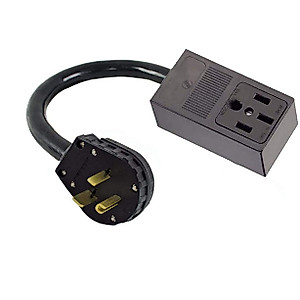 6-50P Male 3-Pin Welder Plug to 14-50R Female 4-Prong Welder Receptacle Socket Outlet Electric Power Cord Cable Miller Lincoln Hobart Plasma Cutter Adapter/Converter NEMA FX424