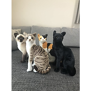 TigerHart Stefan The Siamese Cat - 14 Inch Stuffed Animal Plush