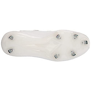 adidas Men's Adizero Afterburner 8 Baseball Shoe, White/Core Black/White, 9.5