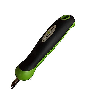 Garden Guru Dandelion Weeder Tool with Ergonomic Handle & Fulcrum - Stainless Steel Weed Puller for Planting, Weeding, Flower and Vegetable Care in Lawn Garden Yard | Rust Resistant