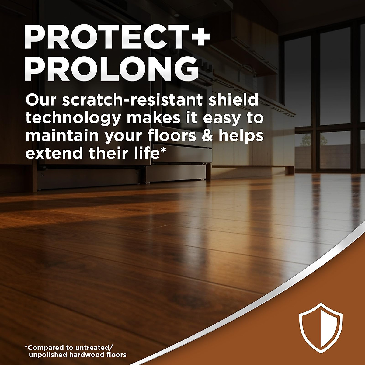 Weiman Wood Floor Polish and Restorer 32 Ounce (2 Pack) - High-Traffic Hardwood Floor, Natural Shine, Removes Scratches, Leaves Protective Layer