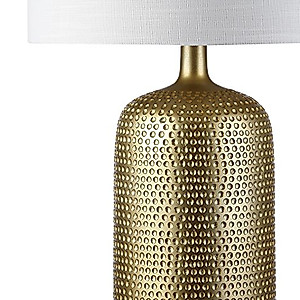 JONATHAN Y JYL1017A Sophia 30" Resin LED Table Lamp Modern Contemporary Glam Bohemian Bedside Desk Nightstand Lamp for Bedroom Living Room Office College Bookcase LED Bulb Included, Gold