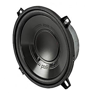 Polk Audio DB5252 DB+ Series Component Speaker System for Car & Marine - 5-1/4" 2-Way Speaker, 4-Ohm Impedance, 50-23kHz Frequency Response, Polypropylene Woofer Cone, Separate Silk Dome Tweeter