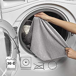 Boppy Changing Pad Cover, Gray Ribbed Minky Fabric