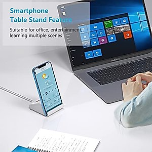 VHBW USB C Charging Station 45W, 4 Port Multiple USB Charging Station with 2 USB C & 2 USB A, 20W PD Fast Charger for Multiple Devices for iPhone 13/12/11, Samsung Galaxy, iPad, Pixel 4/3【UL Listed】